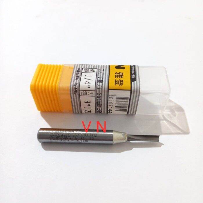 Mata Profil/Router Lurus 3 mm Full TCT/Straight Bit ARDEN | Lazada ...