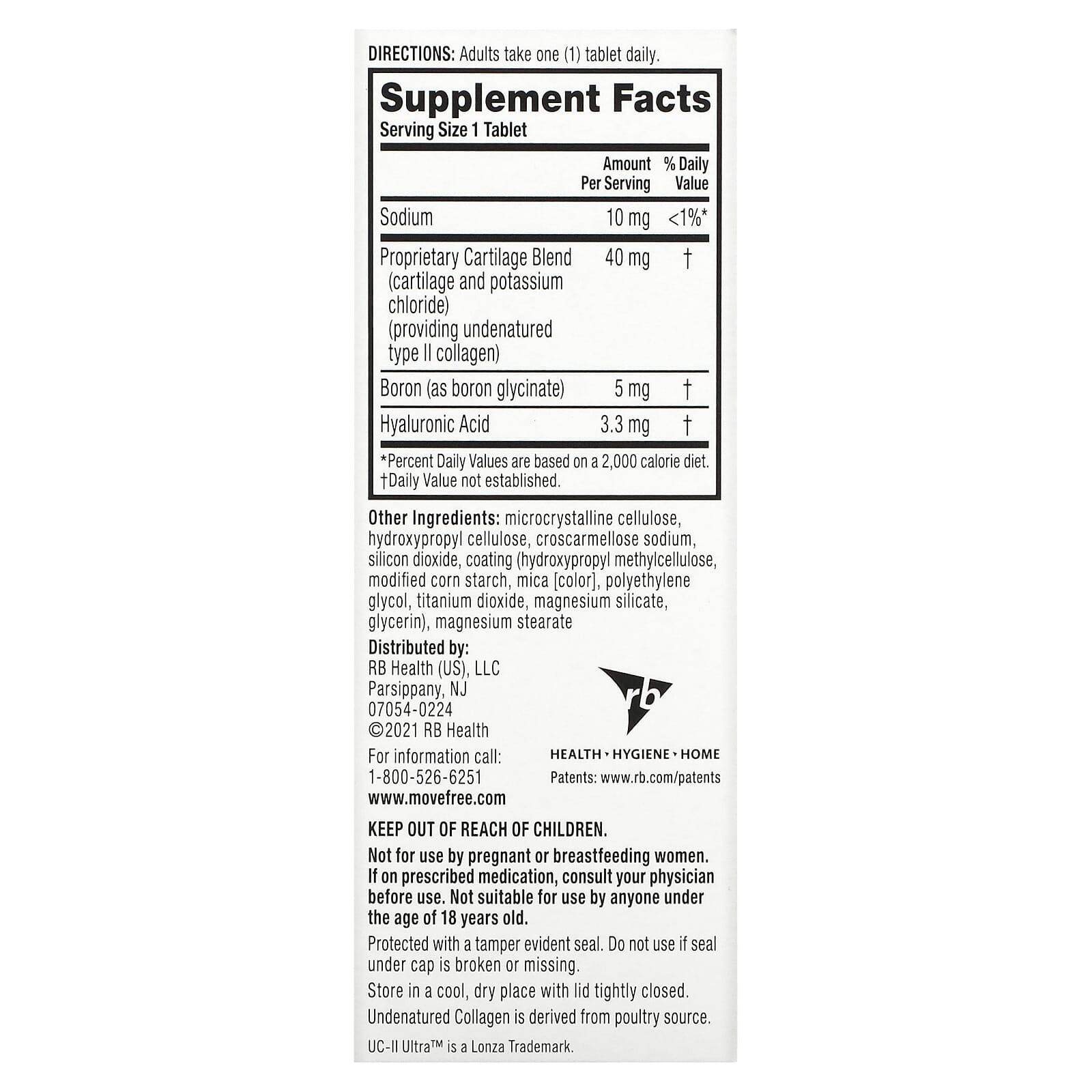 Schiff, Move Free Joint Health, Ultra, Triple Action, 30 Coated Tablets ...