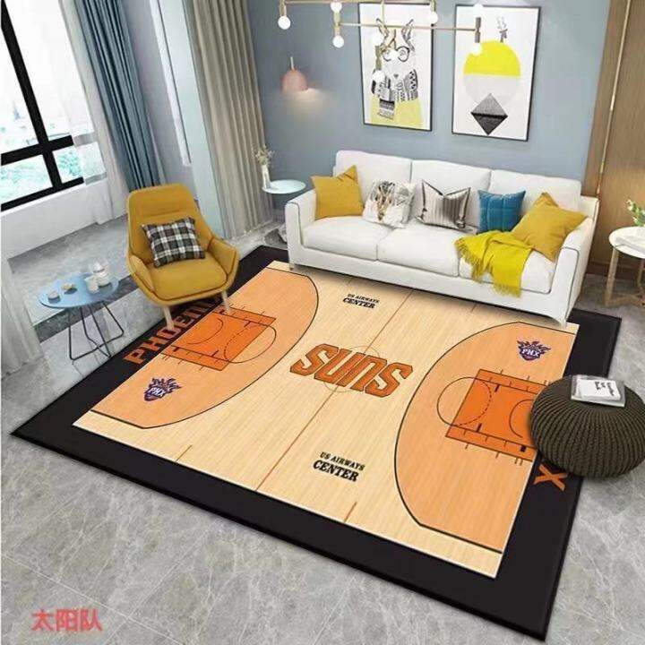 DOORMAT SIZE:40X60CM NBA Lakers Warriors Trend Mat Basketball Court ...