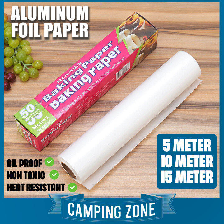 BAKERY OIL PAPER Baking Paper Barbecue Double-sided Silicone Paper ...