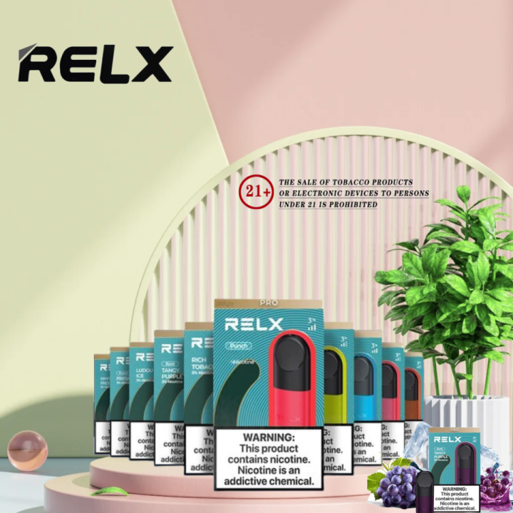 SHIP 24 H relix pods juic /relix/rlex Compatible With relex Phantom ...