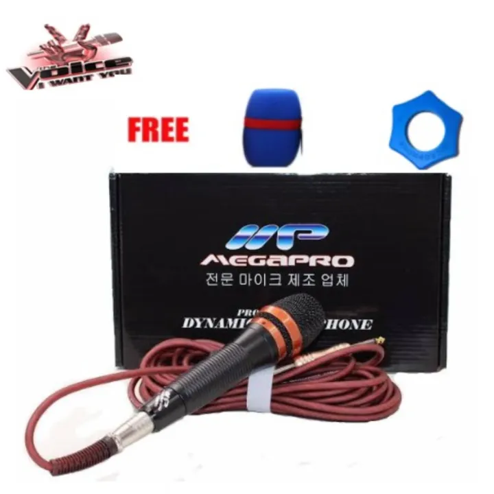 microphone is an input or output device 100 Original Megapro MP-1000PRO Model Heavy Duty 10M ...