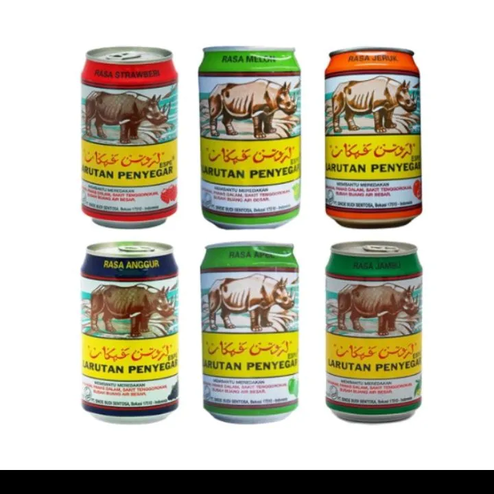 Minuman Penyegar Larutan Penyegar Cap Badak Kaleng 320ml | Lazada Indonesia