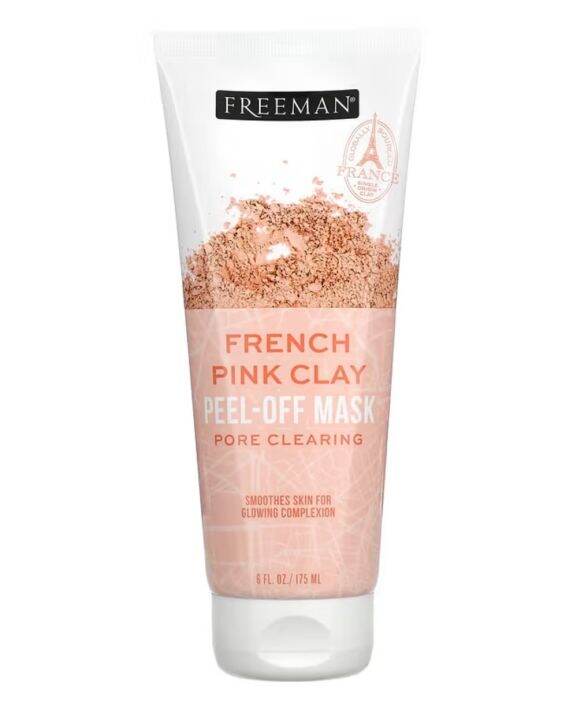 Freeman Beauty, French Pink Clay Peel-Off Beauty Mask, 175ml | Lazada