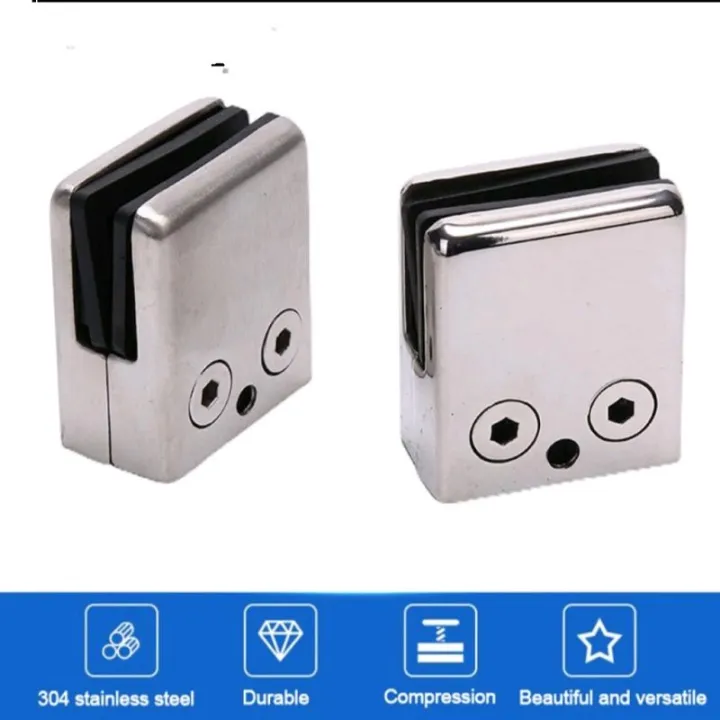 Glass Clamp(glass Hold 10mm-12mm) Stainless 304/glass Clip For Round ...