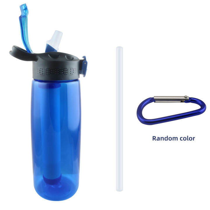 Botol Air Terbuat dari Tritan dengan Filter Air Tutup Yang Dapat ...
