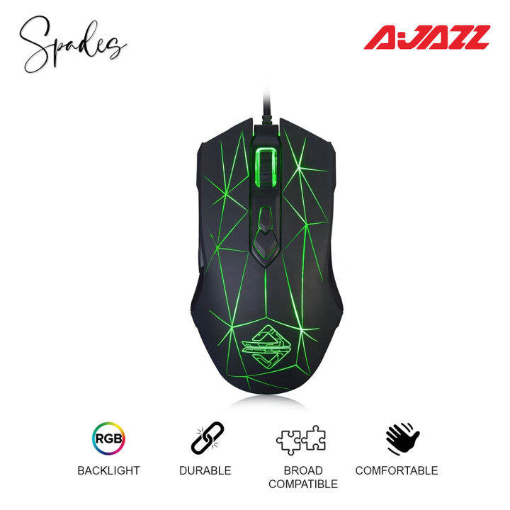 Ajazz AJ52 RGB Mouse 7 Programmable Buttons Wired Gaming Mouse | Lazada PH