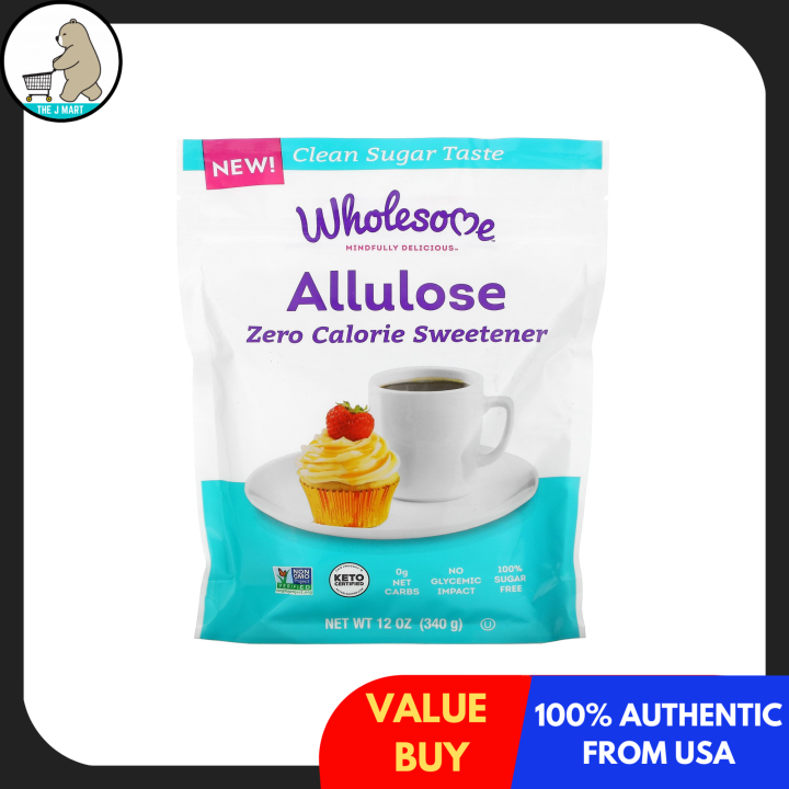 (PACK OF 2) Wholesome, Allulose, Zero Calorie Sweetener, 12 oz (340 g)[PRE-ORDER] | Lazada Singapore
