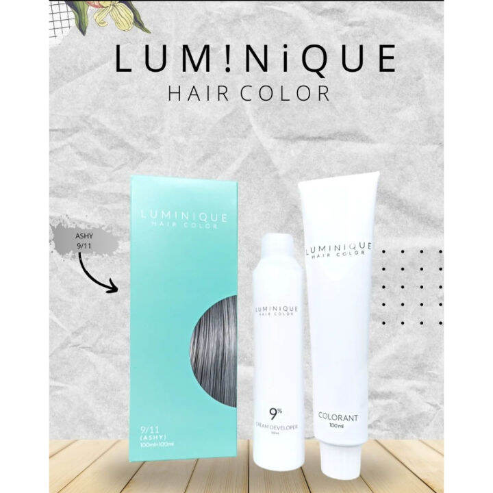 Luminique Hair Color 9/11 Ashy | Lazada Indonesia