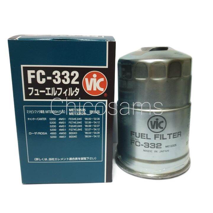 Vic Fuel Filter FC-332 Mitsubishi Canter 4M50/51 led oil | Lazada PH