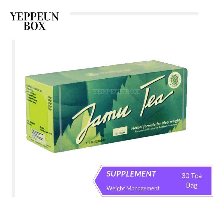 YEPPEUNBOX JAMU TEA By MUSTIKA RATU Herbal Formula For Ideal Weight 30 ...