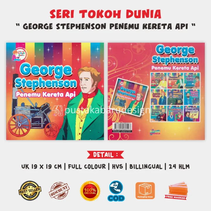 Seri Tokoh Dunia George Stephenson Penemu Kereta Api - TK dan PAUD ...