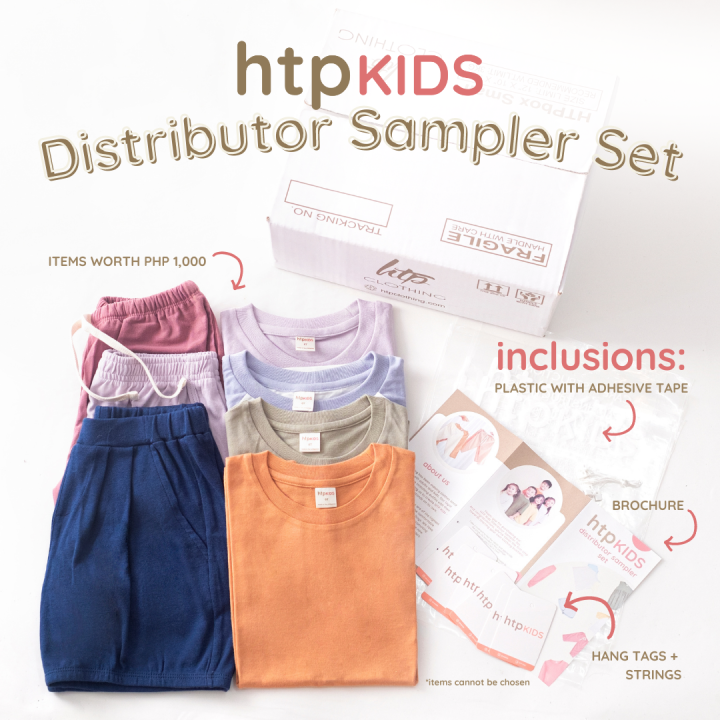 HTP Kids Distributor Clothing Sampler Set | Lazada PH
