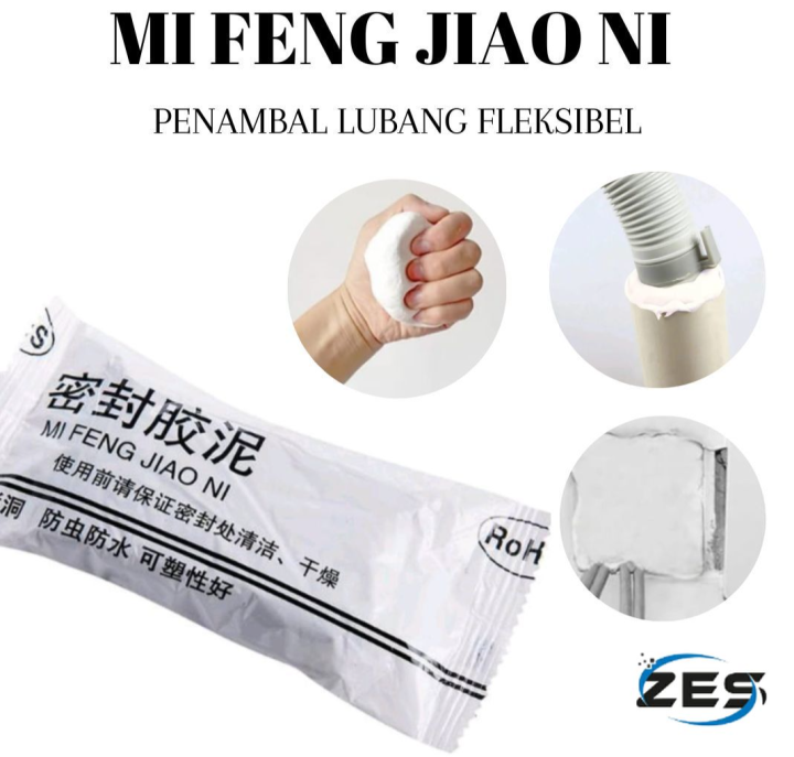 ZSC1 - Dempul Fleksibel MI FENG JIAO NI Pasta Penambal Tembok | Lazada Indonesia