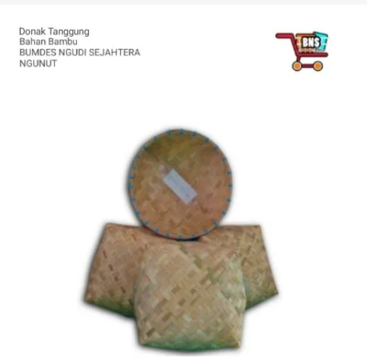 DONAK / TEMPAT NASI DARI ANYAMAN BAMBU | Lazada Indonesia