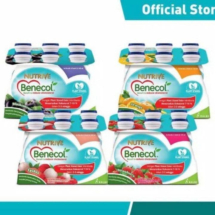 nutrive benecol all variants isi 6 botol | Lazada Indonesia