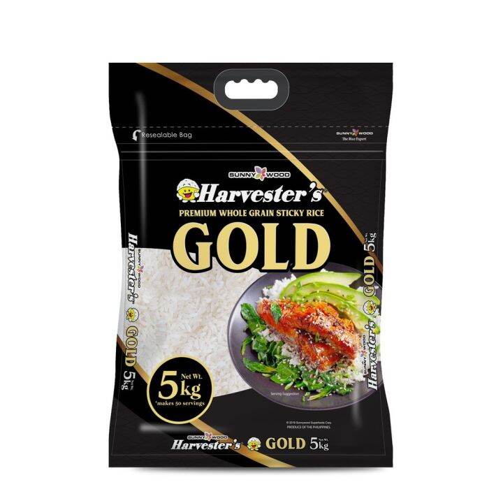 Harvester's Premium Gold Rice 5kg | Lazada PH