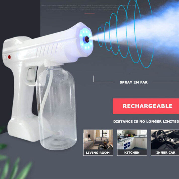 cordless nano atomization spray sanitizer mist sprayer plus 800ml ...