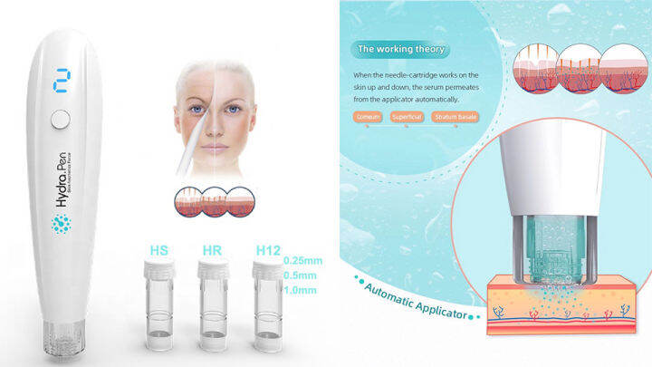 Wireless Hydra Pen H2 Professional Automatic Serum Applicator Stamp ...