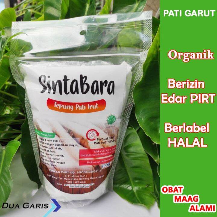 Tepung Pati Garut Organik 1 Kg Original / Pati Asam Lambung | Lazada ...