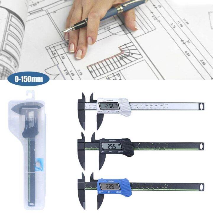 {hot} Digital Caliper 0 6 Inch Caliper With Big Screen Automatic ...