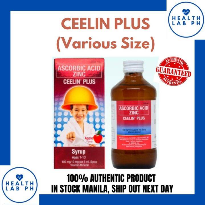 CEELIN PLUS Acid Syrup for Sizes by HealthLab | Lazada PH