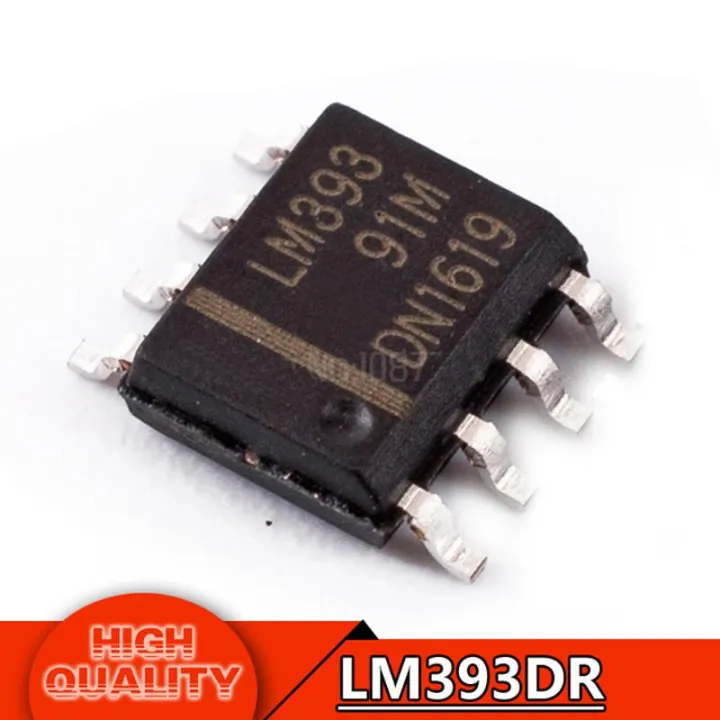 20pcs LM393 LM393DR LM393D SOP-8 Comparators Dual Differential new ...