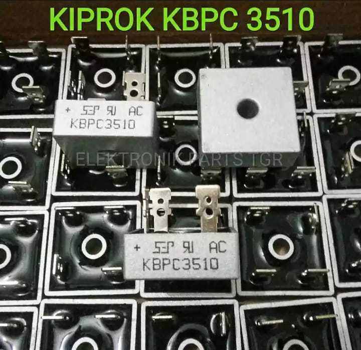 DIODA BRIDGE KIPROK KBPC 3510 35A 1000V RECTIFIER KBPC 3510 KBPC 35A ...