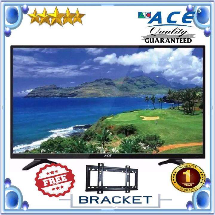 Ace 32 Slim LED TV Black LED-808 DN4 HD LED TV with cket | Lazada PH