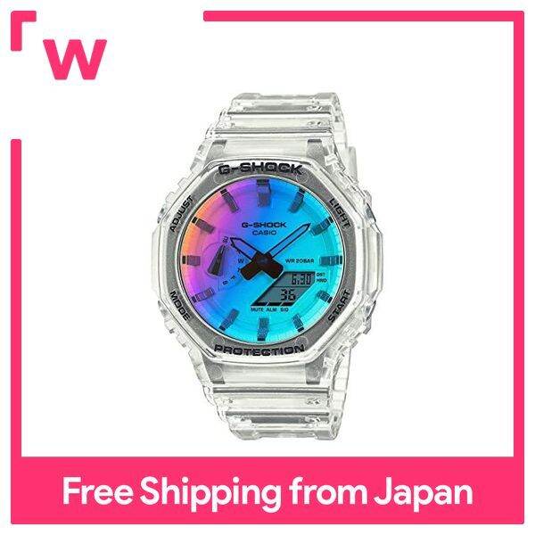 [Casio] G-SHOCK Iridescent Color Series GA-2100SRS-7AJF Men's Skeleton ...