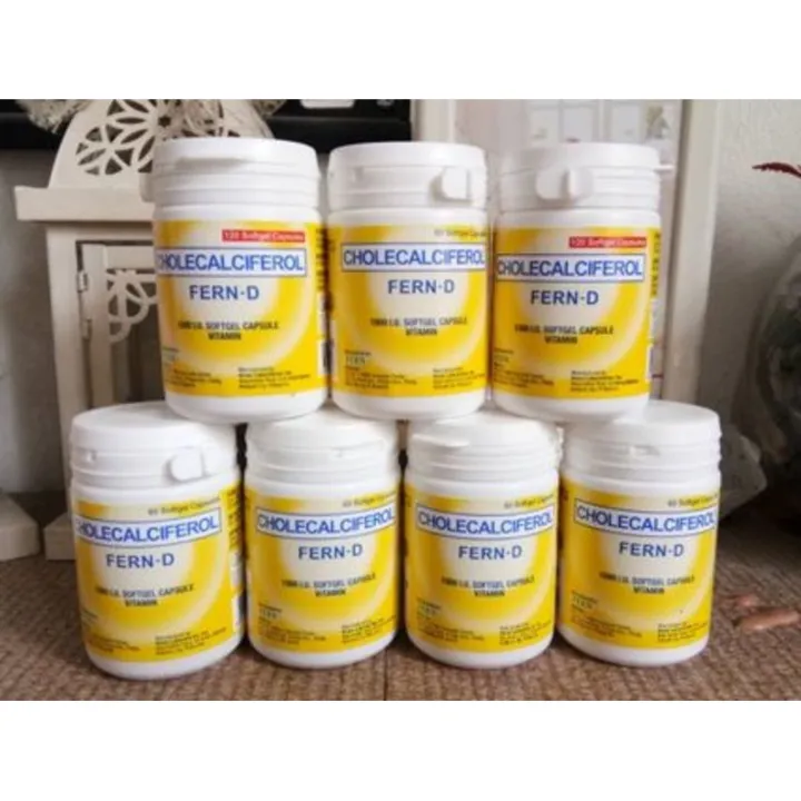 FERN D 60/120 softgels - Pure Vitamin D3 | Lazada PH