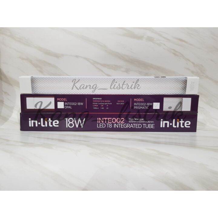 Lampu TL LED PRISMATIC 18W InLite In-Lite INTE002 | Lazada Indonesia