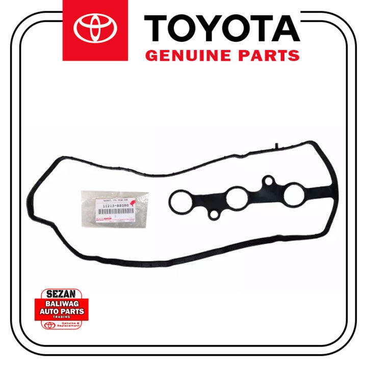 ORIGINAL TOYOTA VALVE COVER GASKET WIGO 2012-2022 11213-BZ080 | Lazada PH