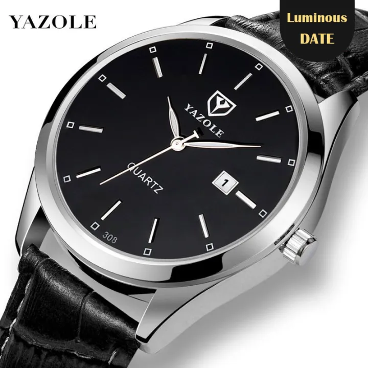 Mens Business Quartz Watch Relo Water Proof Formal Wrist Watch ...