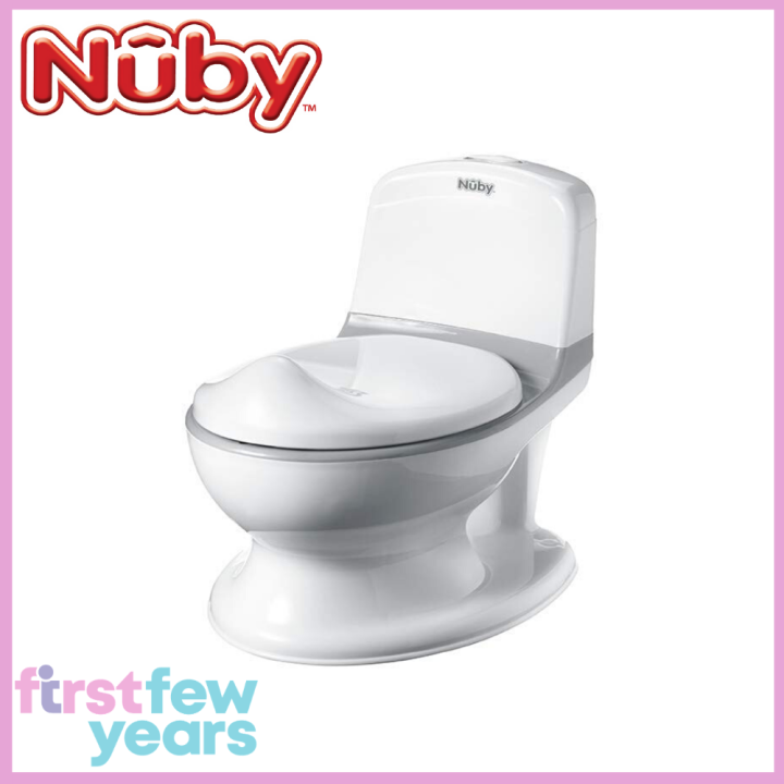 Nuby My Real Potty Mini Size Toilet by First Few Years | Lazada