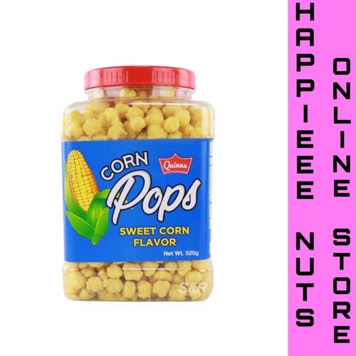 Quinns Corn Pops Sweet Corn Flavor Snack 520g | Lazada PH