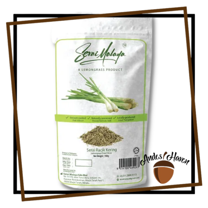 【Serai Malaya】Lemongrass Dried Slices - 100g | Lazada