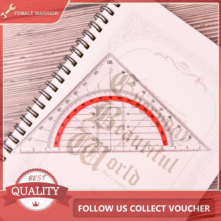 Female Warrior Multifunction Triangular Ruler Scribing Ruler Triangle ...