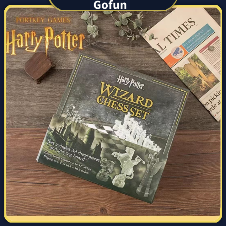 Harry Potter Wizard Chess Board Game บอร์ดเกม คาทาน English Version ...