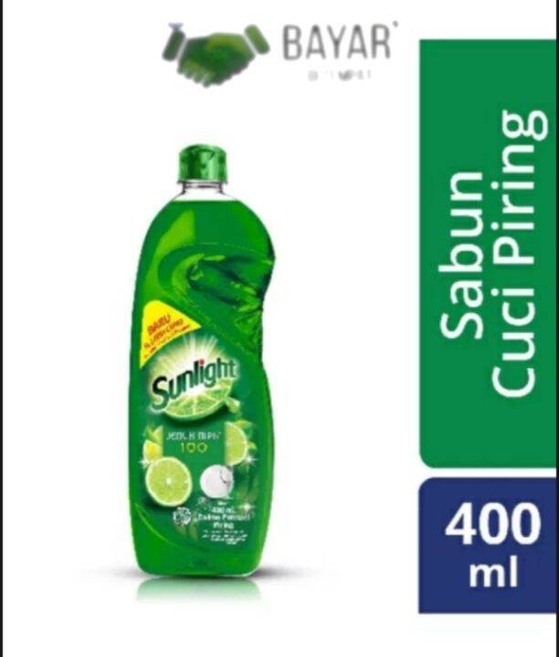 sabun sunlight pencuci piring btl 400ml / sunlight pencuci piring murah ...