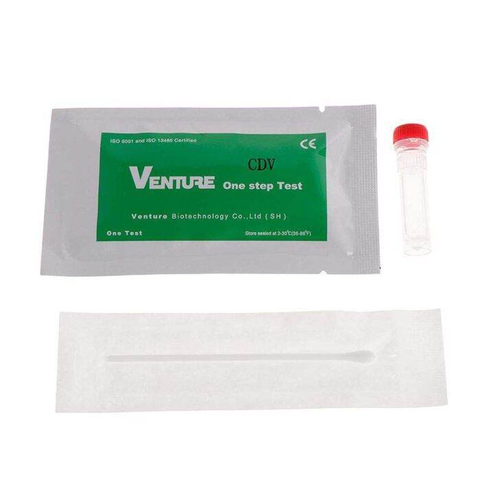 Venture Dog Canine Distemper Virus CDV & Parvovirus CPV Test Kit ...