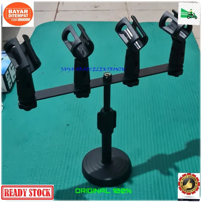 ORIGINAL STAND MIC HOLDER CABANG 4in1 TIANG MIK MICROPHONE standing ... ORIGINAL STAND MIC HOLDER CABANG 4in1 TIANG MIK MICROPHONE standing ...