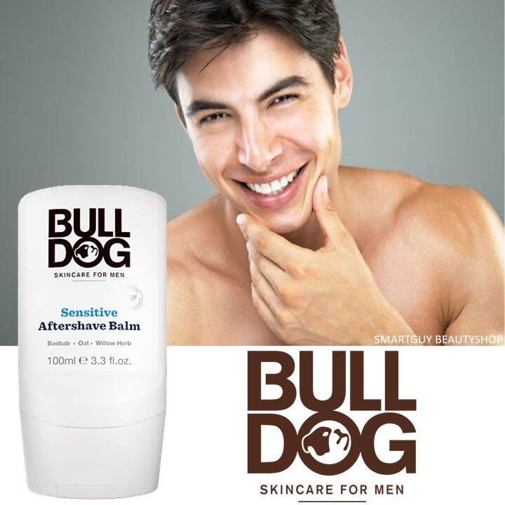 BullDog Sensitive After Shave Balm 100ml ผลิตภัณฑ์ดูแลผิวหน้าหลังการโกน ...