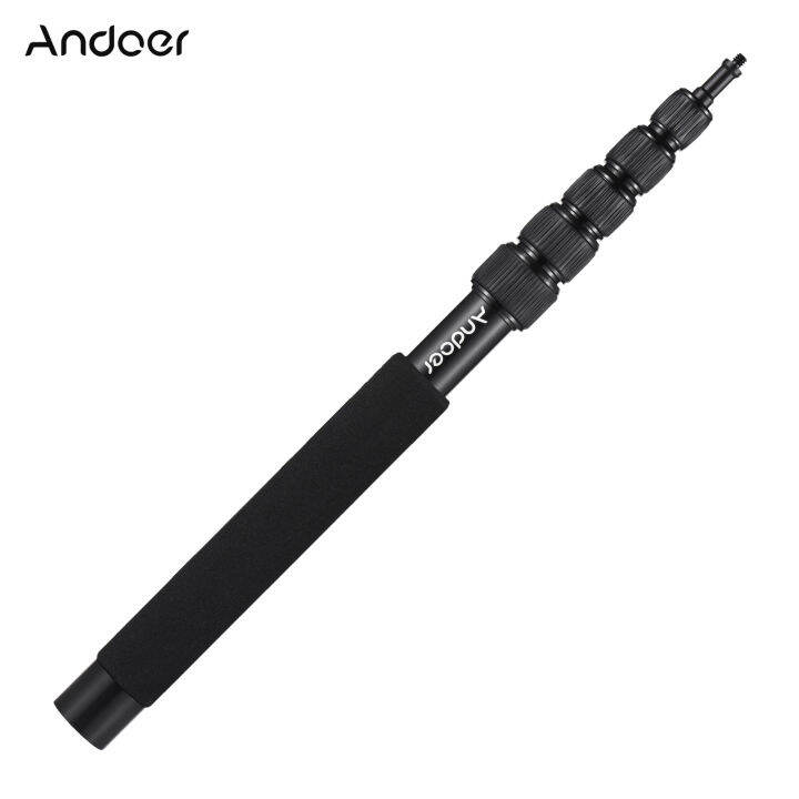 Andoer Handheld Microphone Boom Arm 6-Section Extendable Mic Arm ...