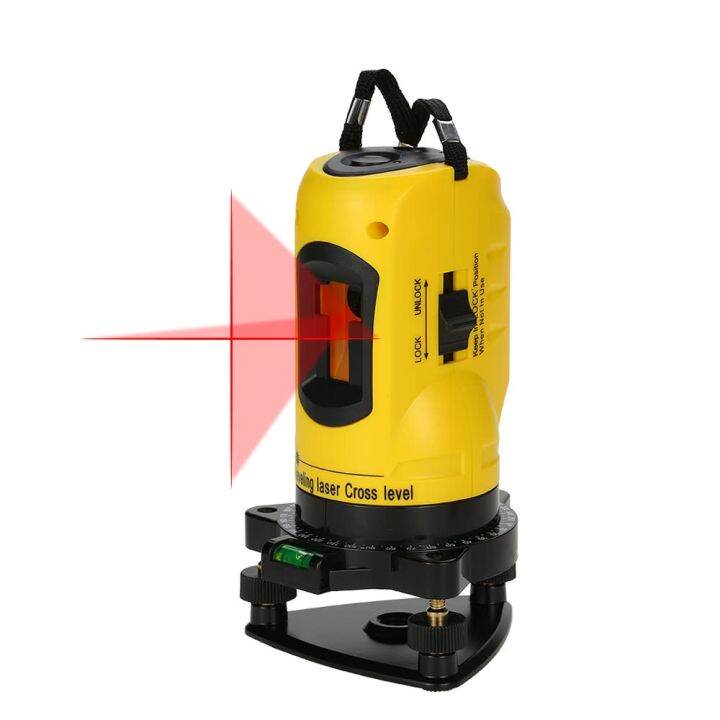 dfgft Home 2-wire cross laser level 360 rotary cross level can be used ...