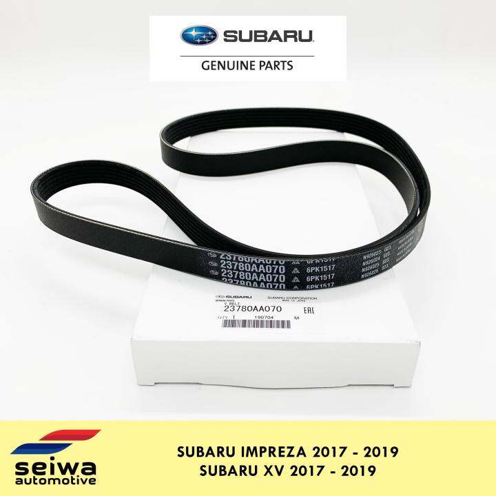 Subaru XV 2018 - 2019 Alternator Drivebelt - Subaru Impreza 2017 - 2019 ...