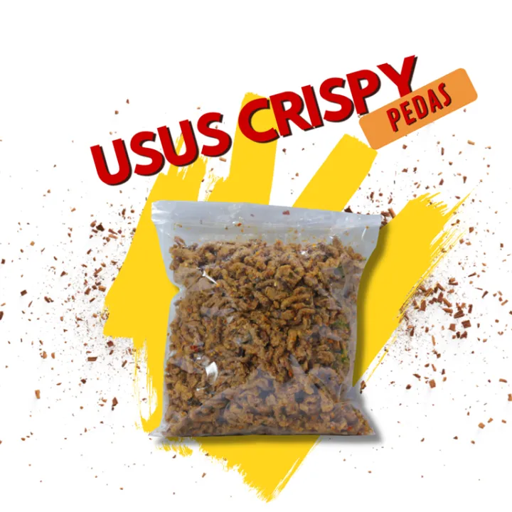 USUS CRISPY PEDAS 1000 Gram/ 1KG | Lazada Indonesia