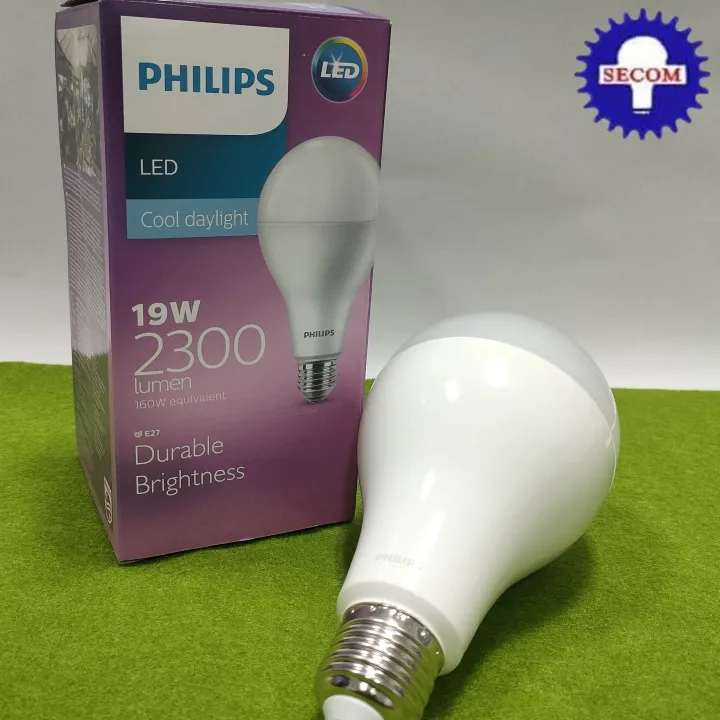 PHILIPS 19W LED หลอดLED เดย์ไลท์ E27 HIGH LUMEN PH | Lazada.co.th