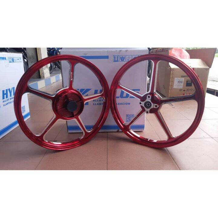SPORT RIM HYLOS (HY505) FOR YAMAHA LC 135 RED (1.6 x 17) | Lazada