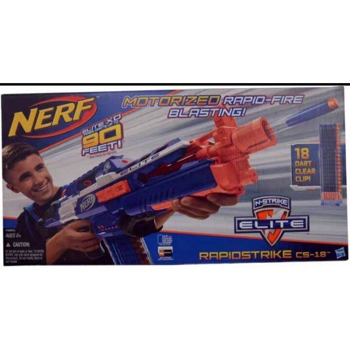 NERF CS-18 N-Strike Elite Rapidstrike | Lazada
